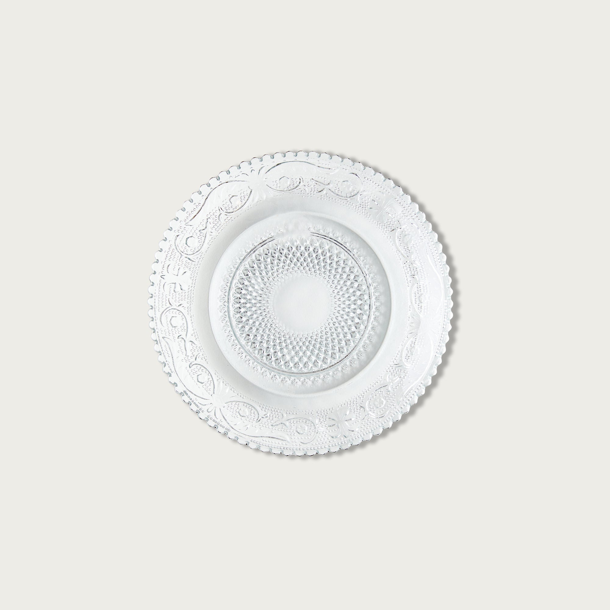 Baroque Glass Bread Plate – The Social Kitchen