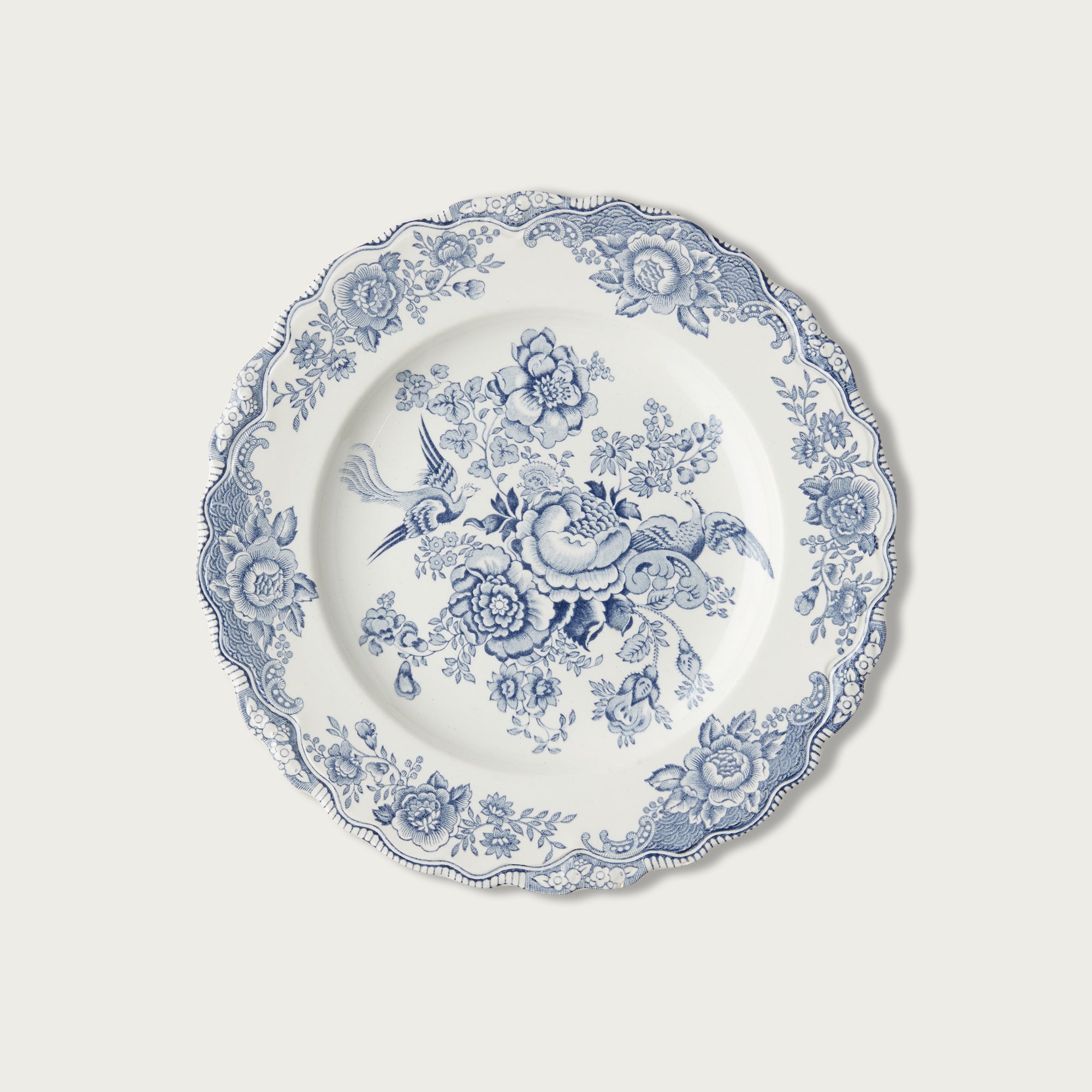 Blue Vintage Dinner Plate – The Social Kitchen
