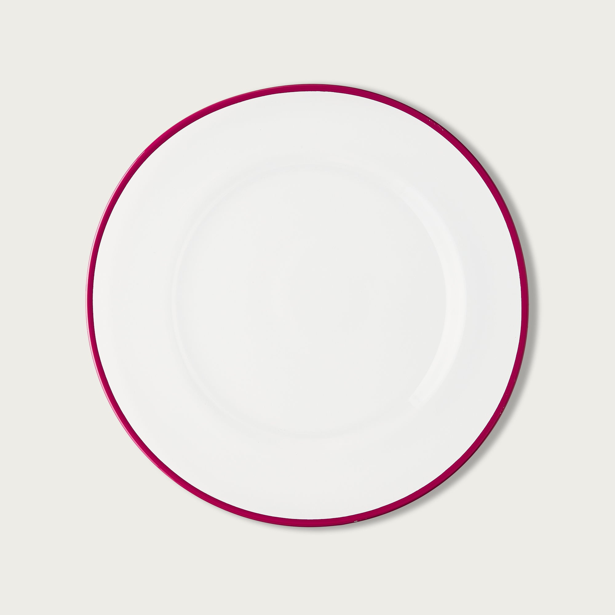 Cerise Halo Glass Charger Plate – The Social Kitchen