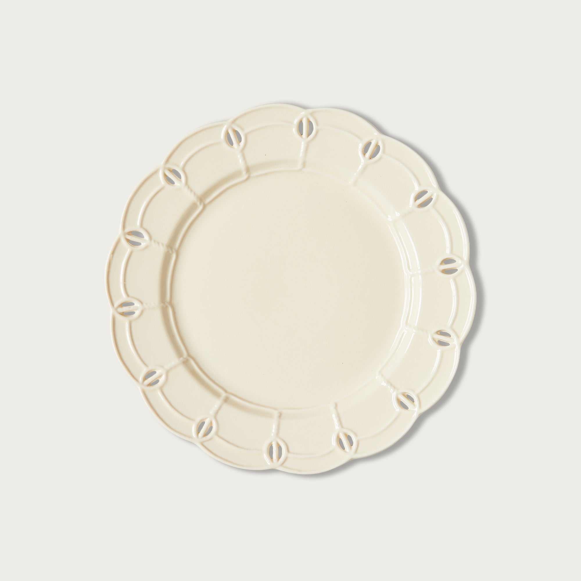 Cream Grace Dinner Plate – The Social Kitchen