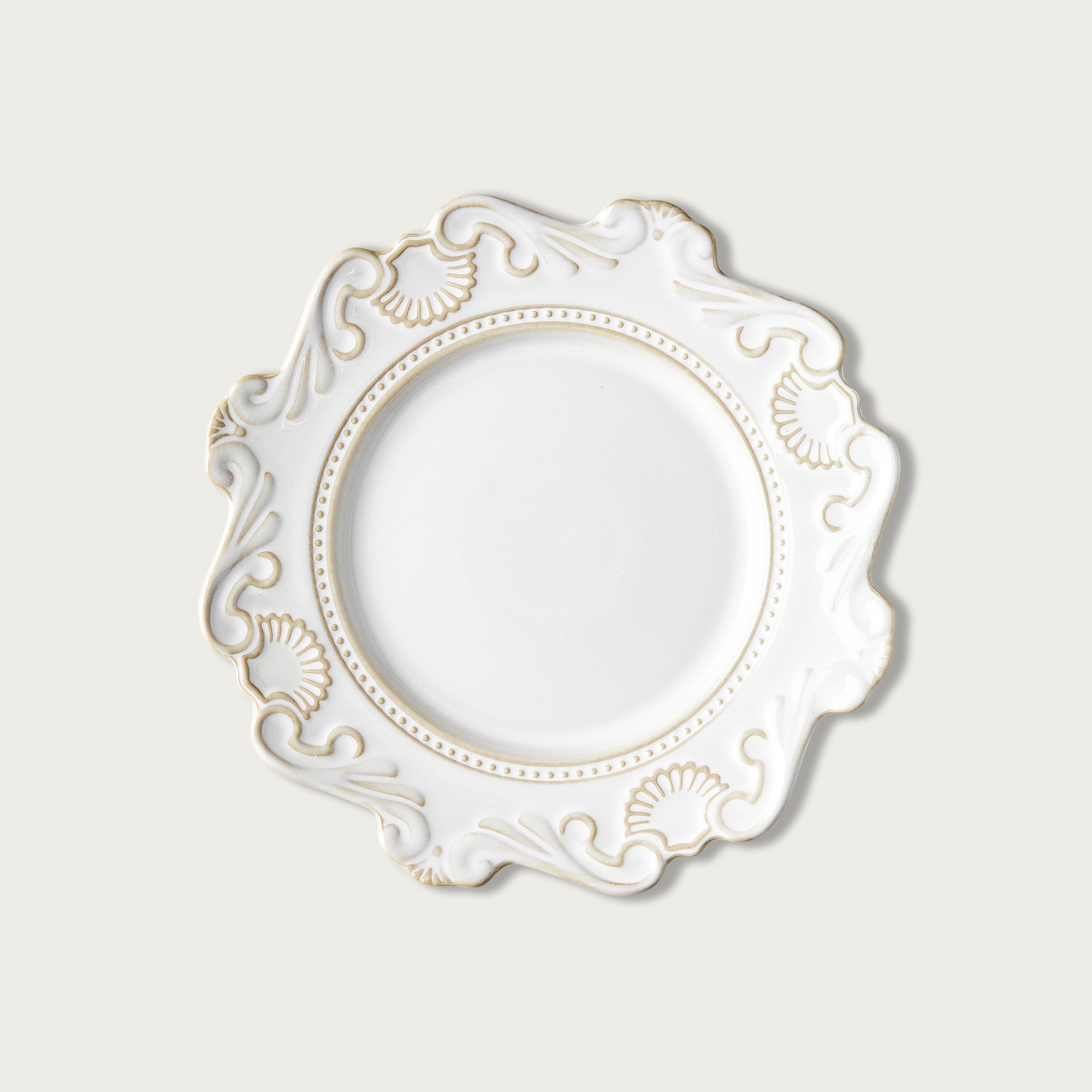 Cream Shell Dinner Plate – The Social Kitchen