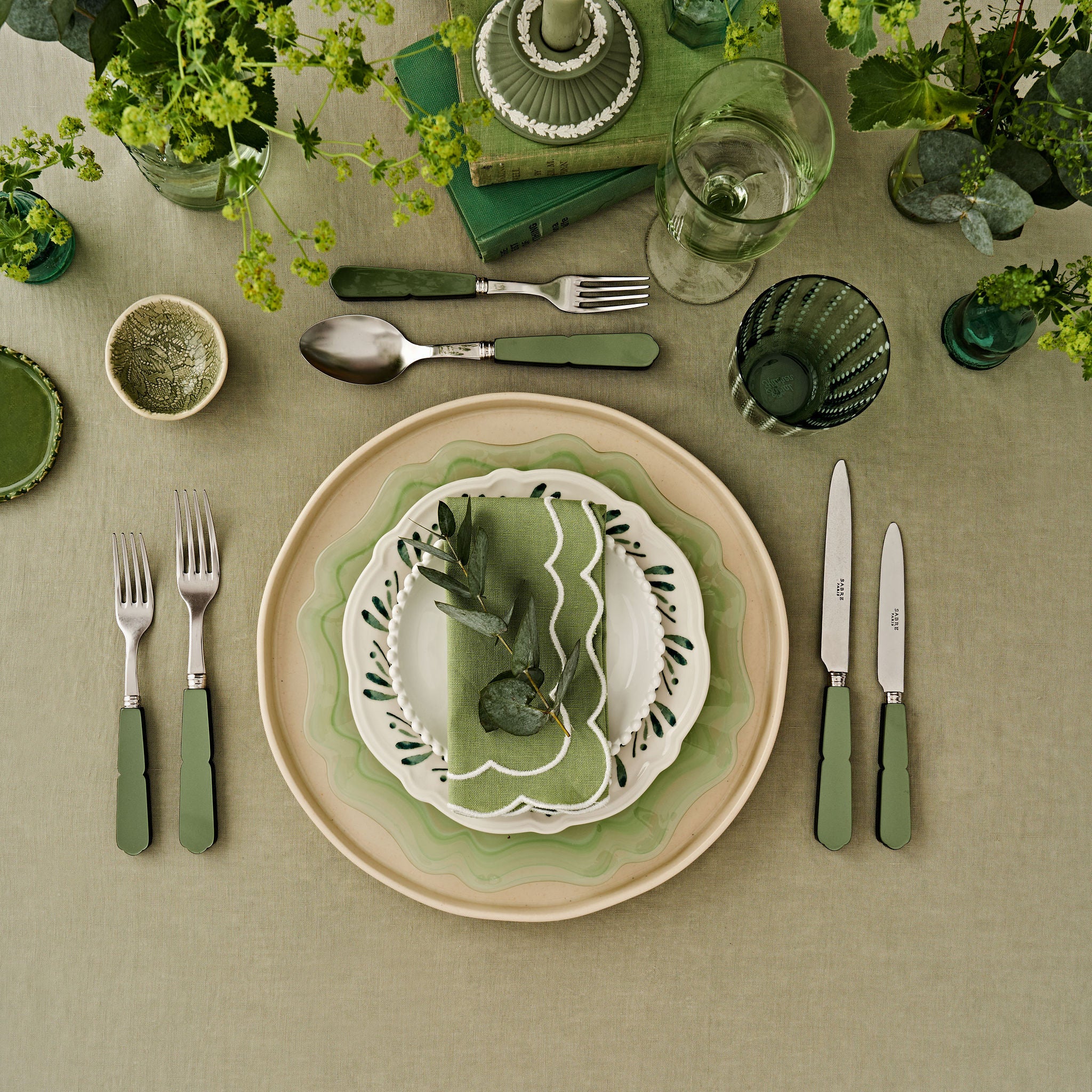 The Sage Green Tableware Set – The Social Kitchen