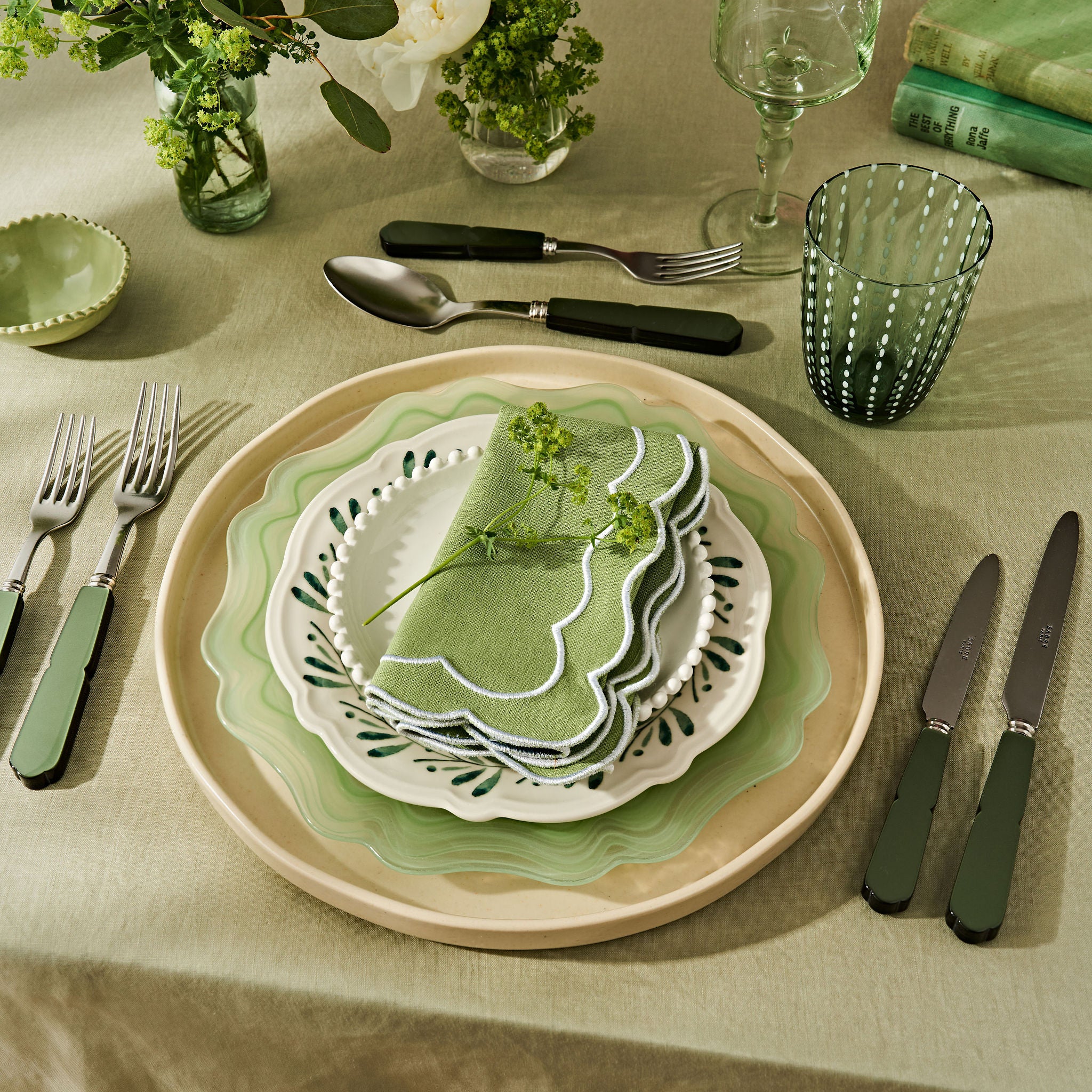 The Sage Green Tableware Set – The Social Kitchen