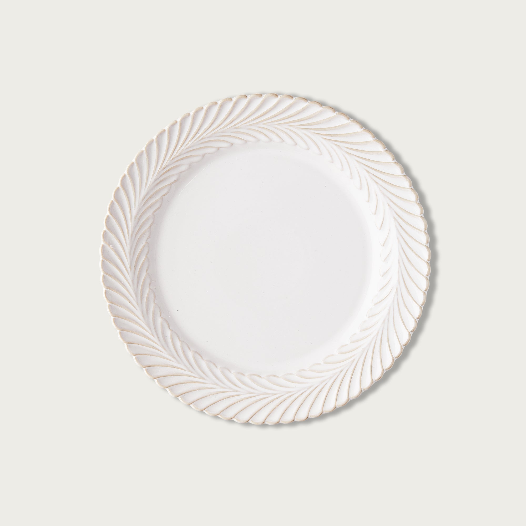 Ivory Braid Dinner Plate – The Social Kitchen