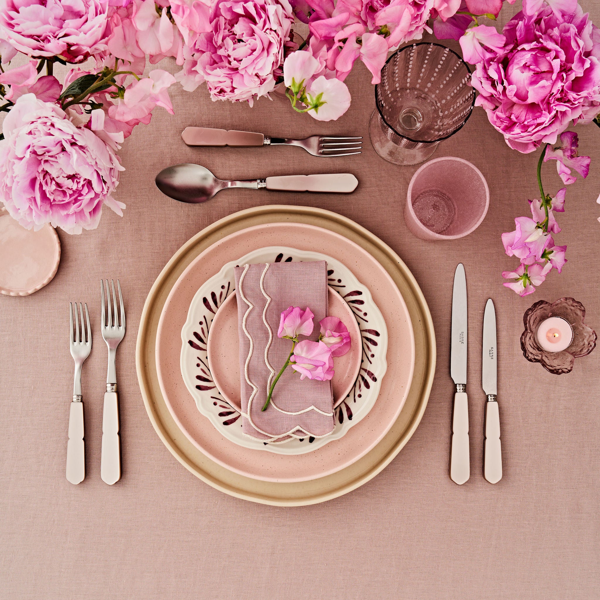 The Blush Pink Tableware Set – The Social Kitchen