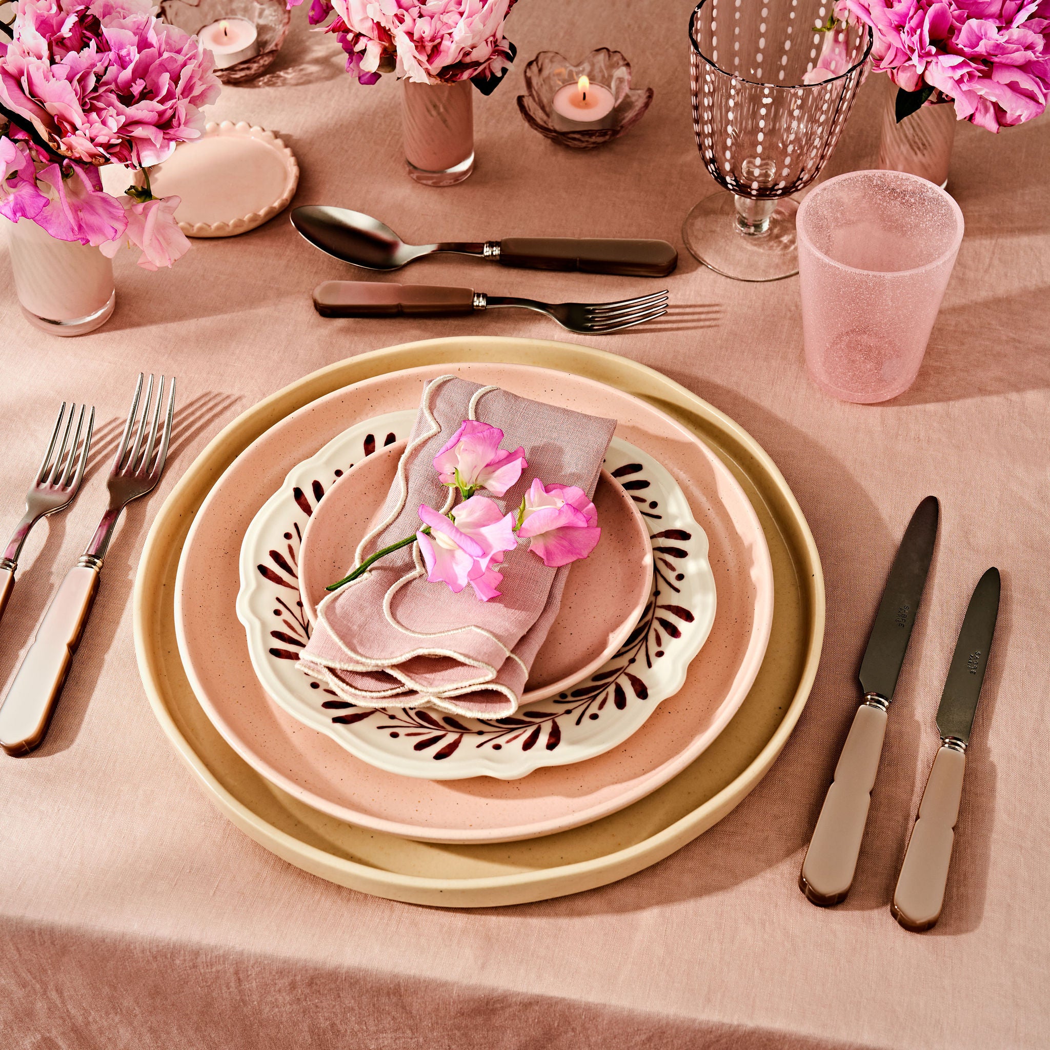 The Blush Pink Tableware Set – The Social Kitchen