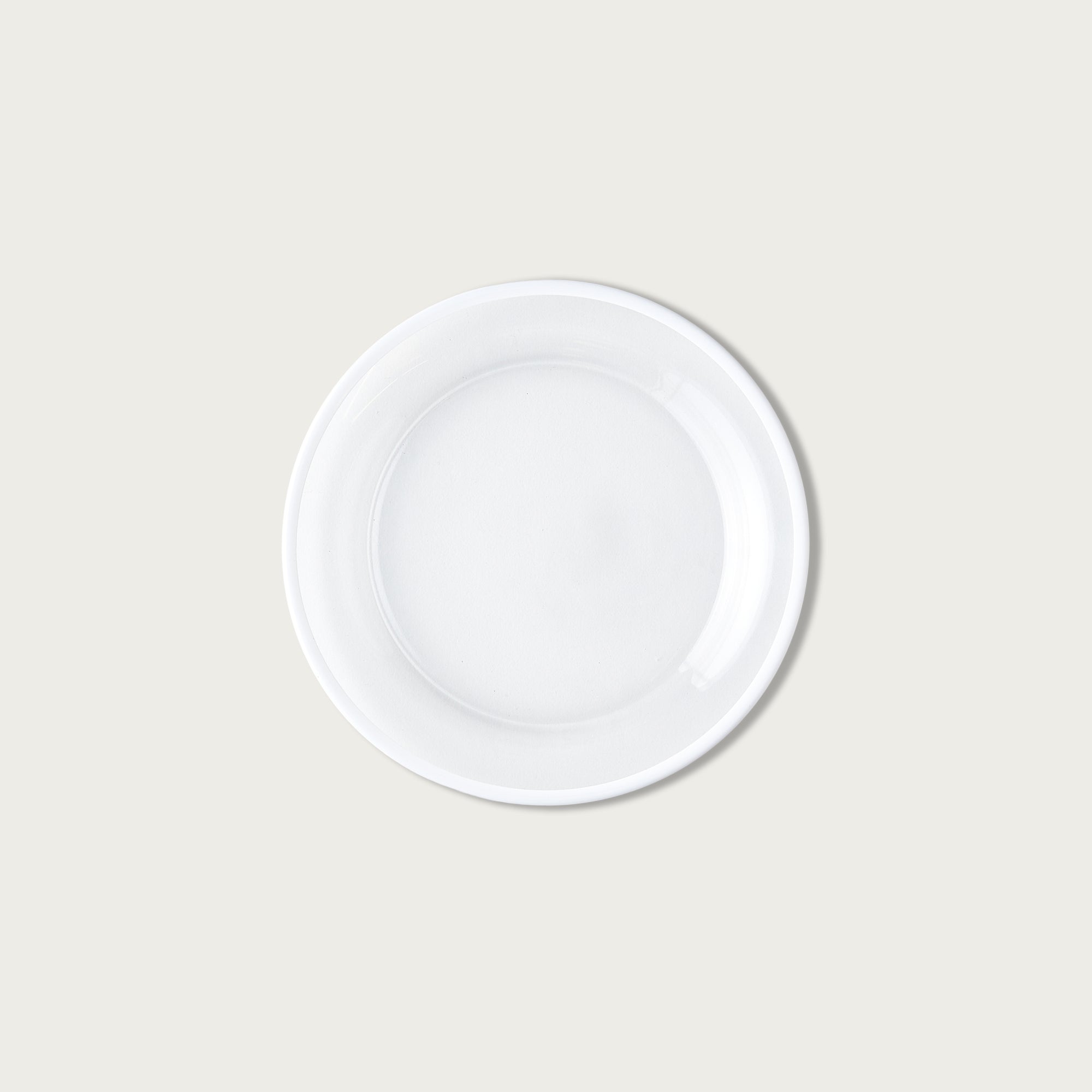 White Halo Glass Bread Plate – The Social Kitchen