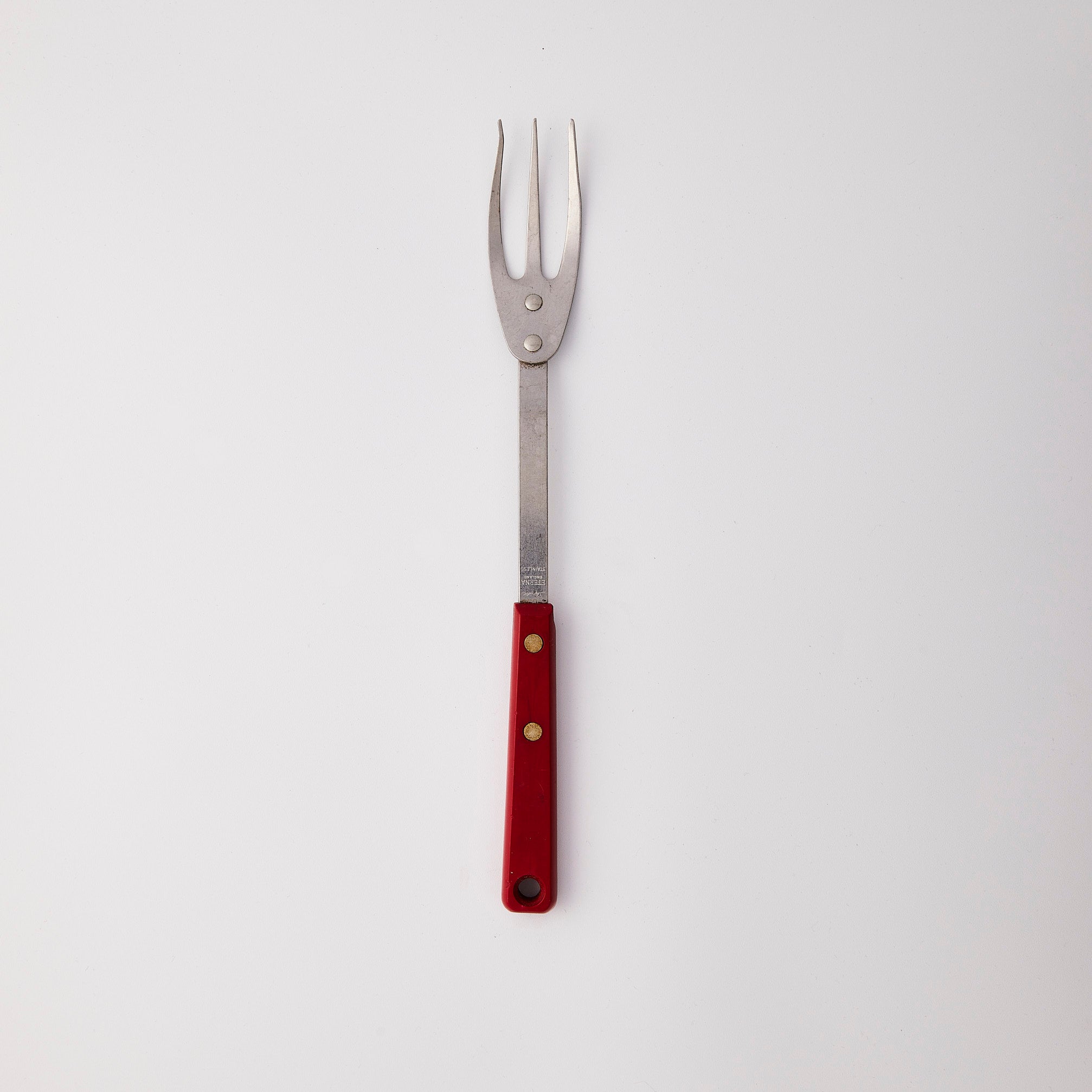 Silver & Red Carving Fork – The Social Kitchen