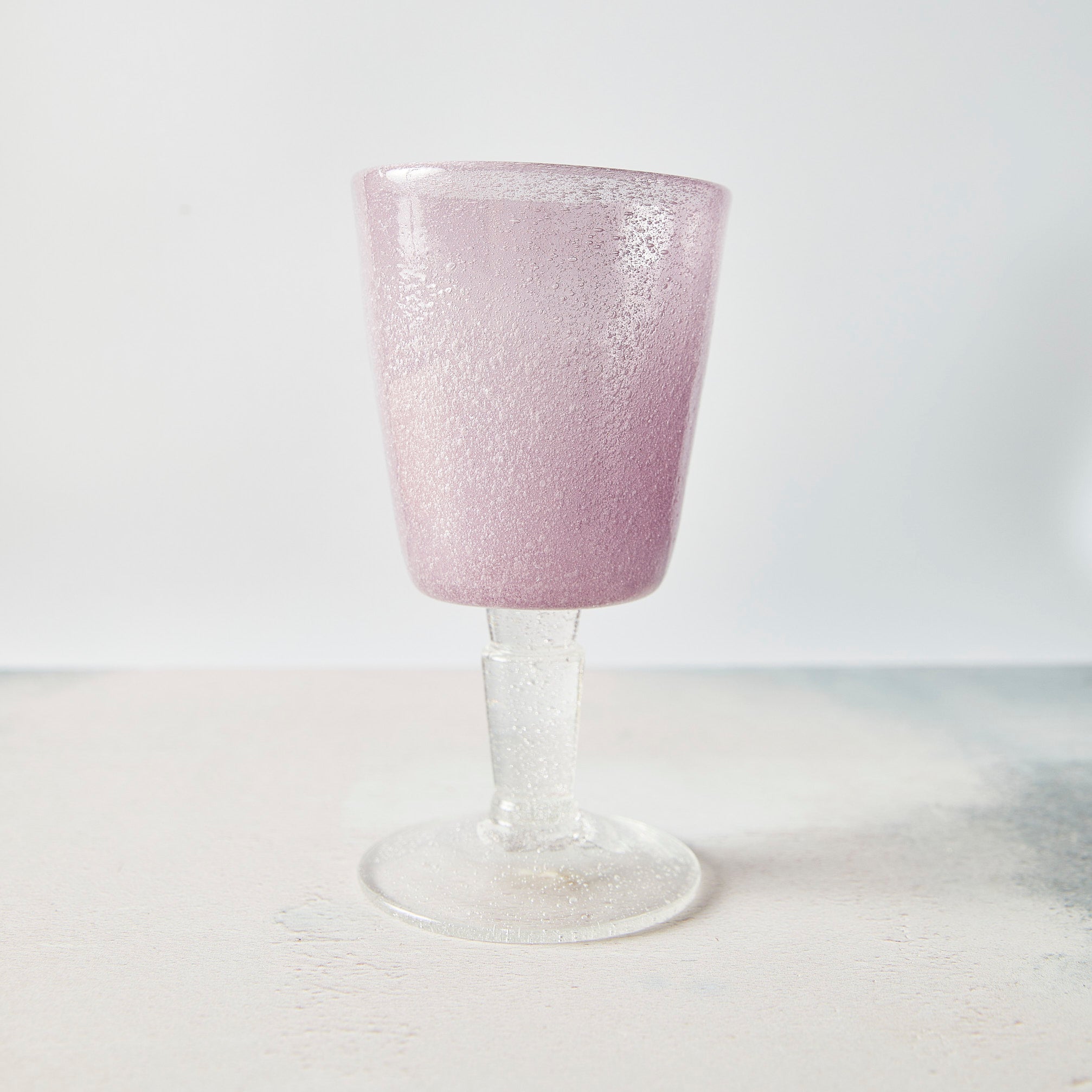 Lilac Bubble Wine Glass – The Social Kitchen